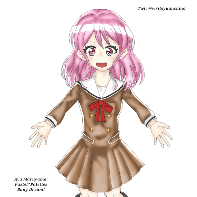 Aya Maruyama Fan art 02 - ibisPaint