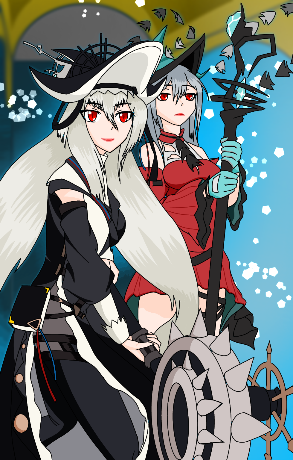 Skadi and Specter - ibisPaint
