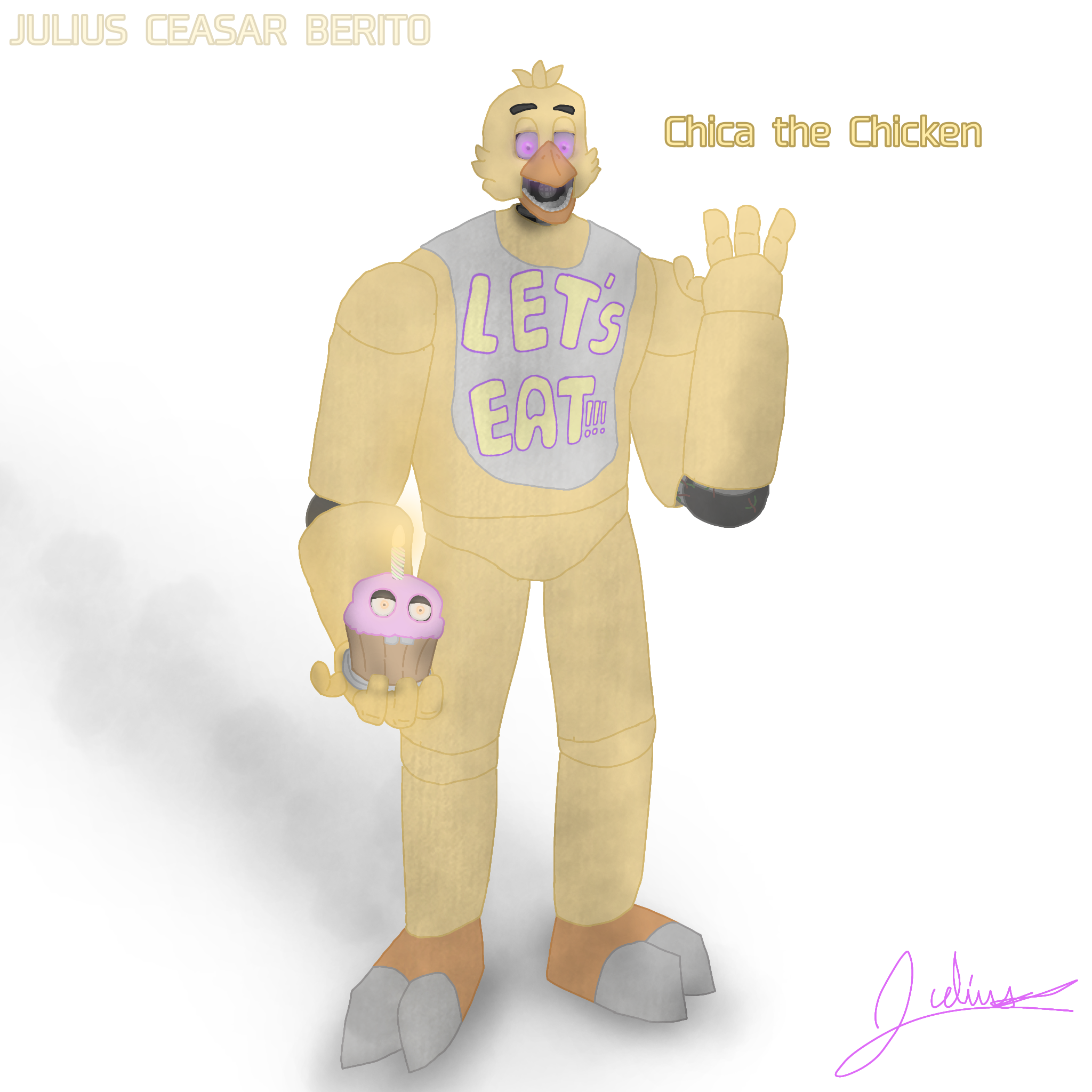 Revamp Chica the Chicken - ibisPaint
