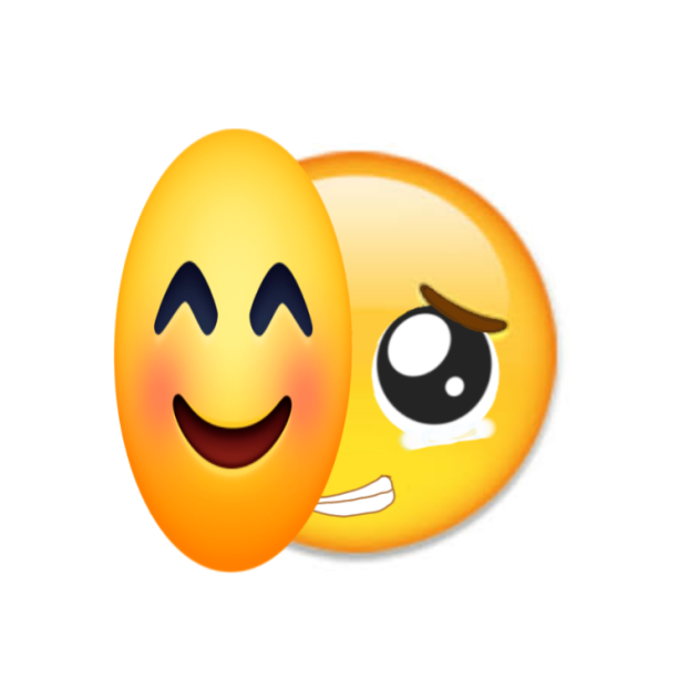 fake smile emoji - ibisPaint