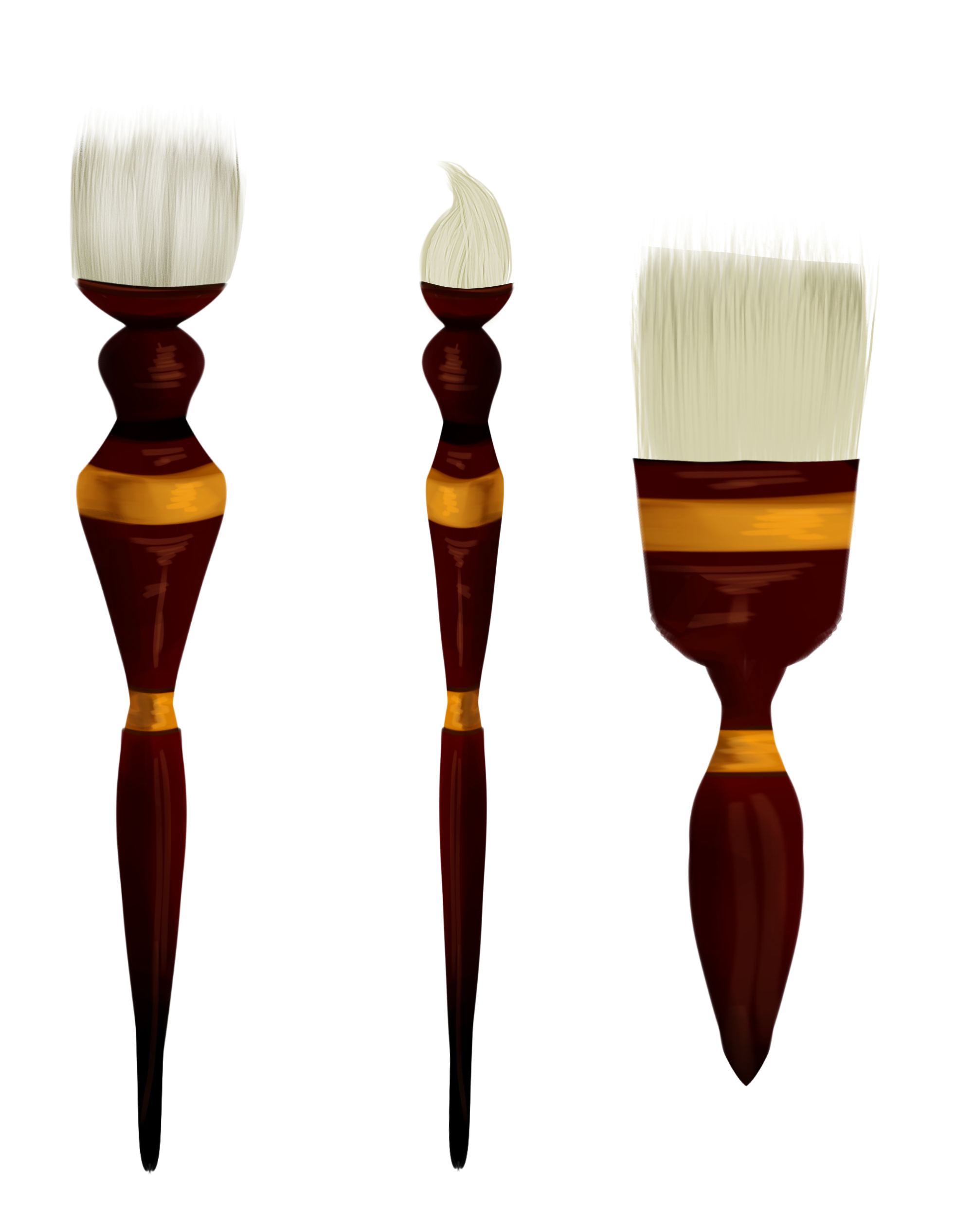 brush made of wood - ibisPaint