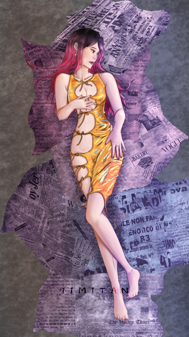 [OC] Yuneko's sadness - ibisPaint