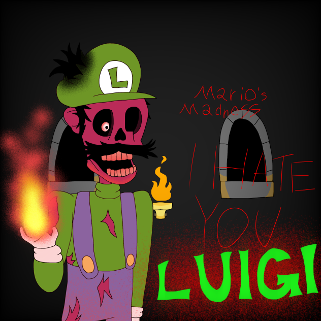 Mario Madness I Hate You Luigi IbisPaint Mario Madness I Hate You Luigi IbisPaint