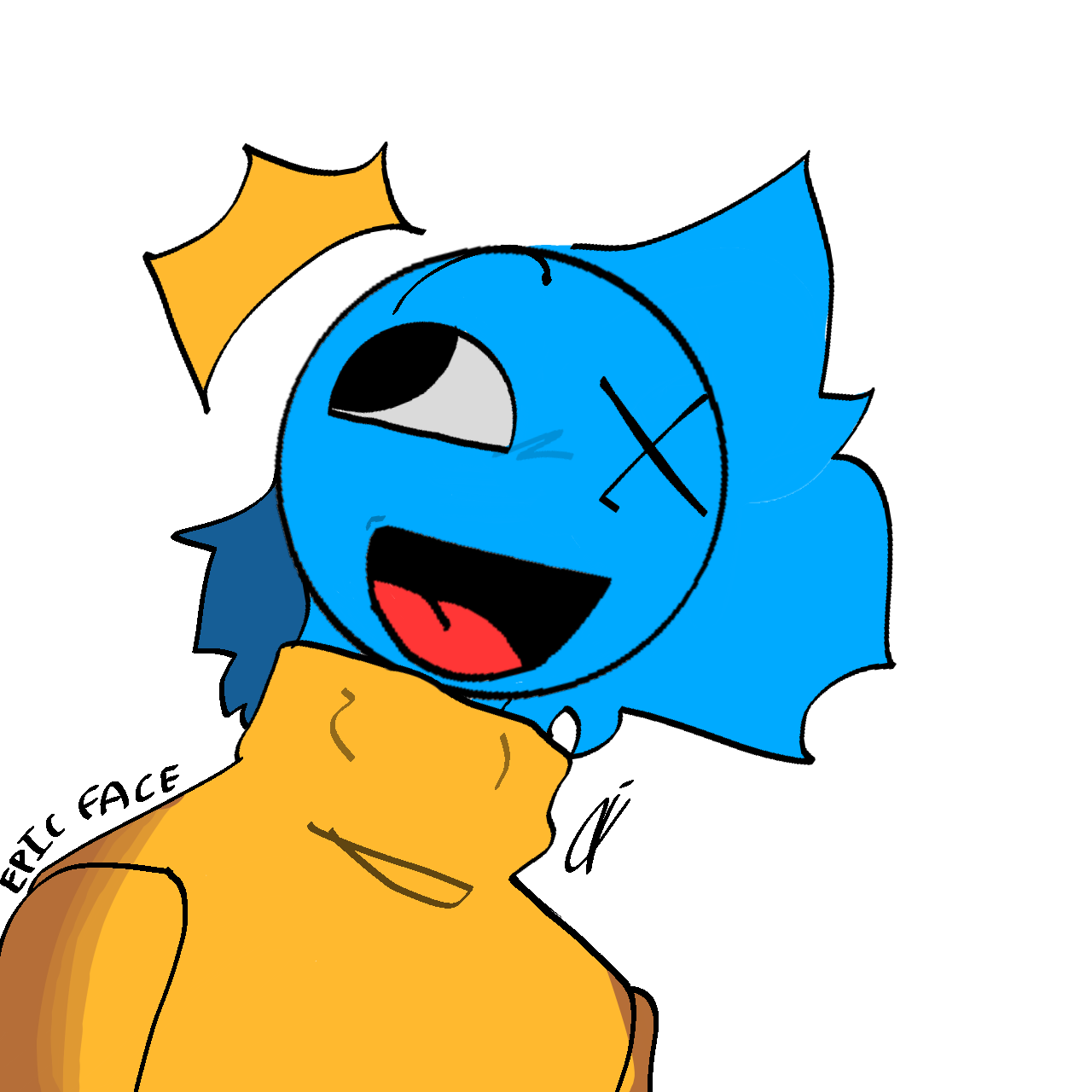 Wanna get EPIC FACED - ibisPaint