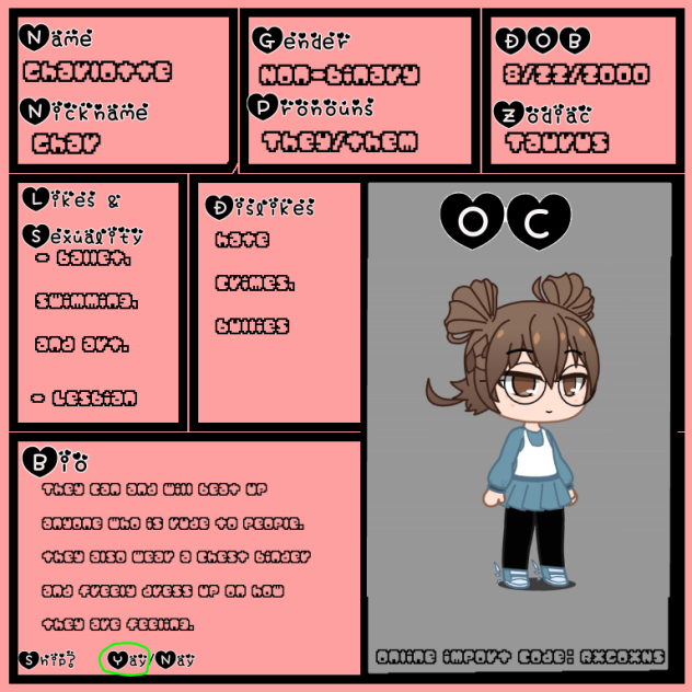 oc sheet for burkett - ibisPaint