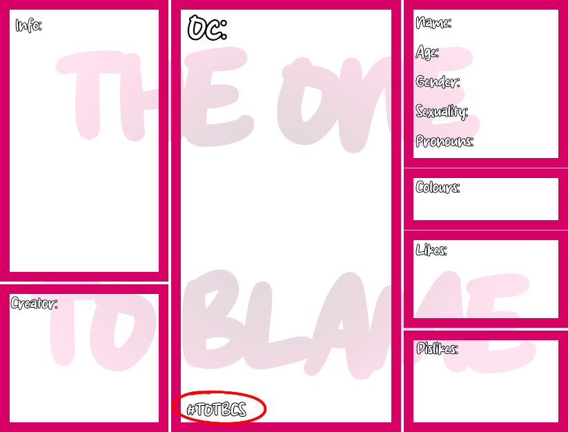 THE ONE TO BLAME CS - ibisPaint