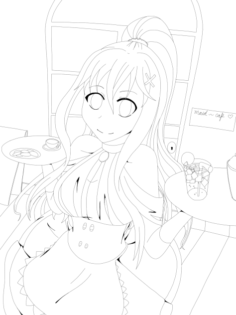 Refreshing Maid - ibisPaint