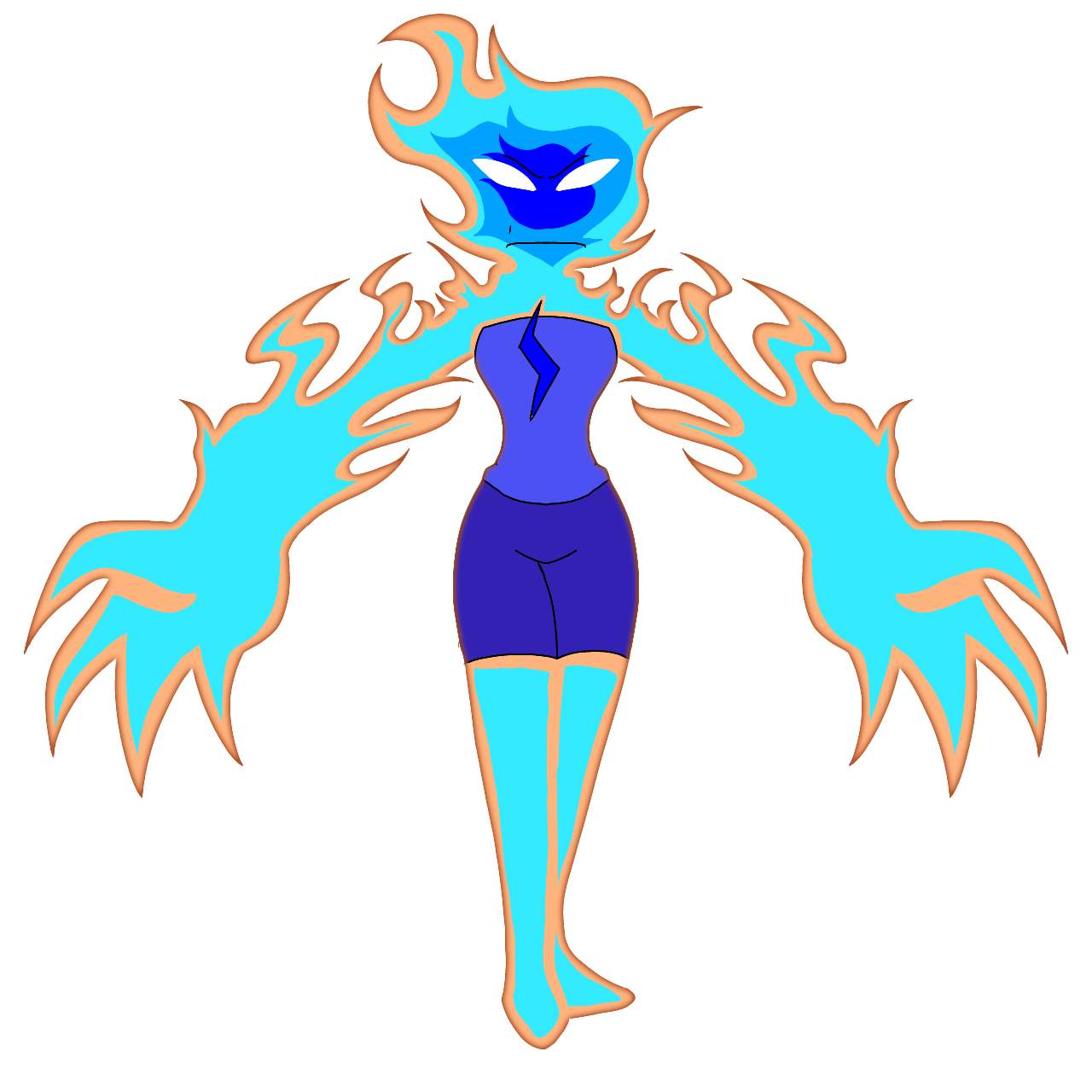 fire scarlet (fire element) - ibisPaint