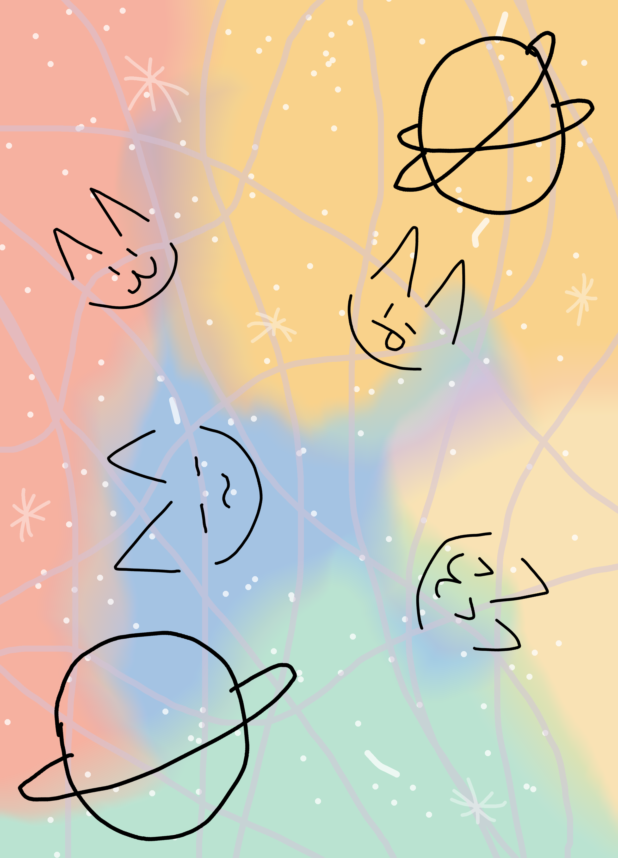 Some random phone wallpaper - ibisPaint