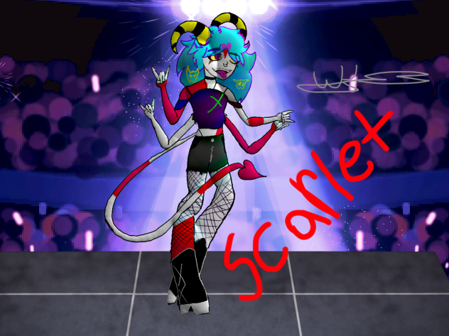 Fizzarolli+asmodeus=child #helluva boss - ibisPaint