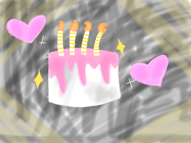 Da pink cake - ibisPaint