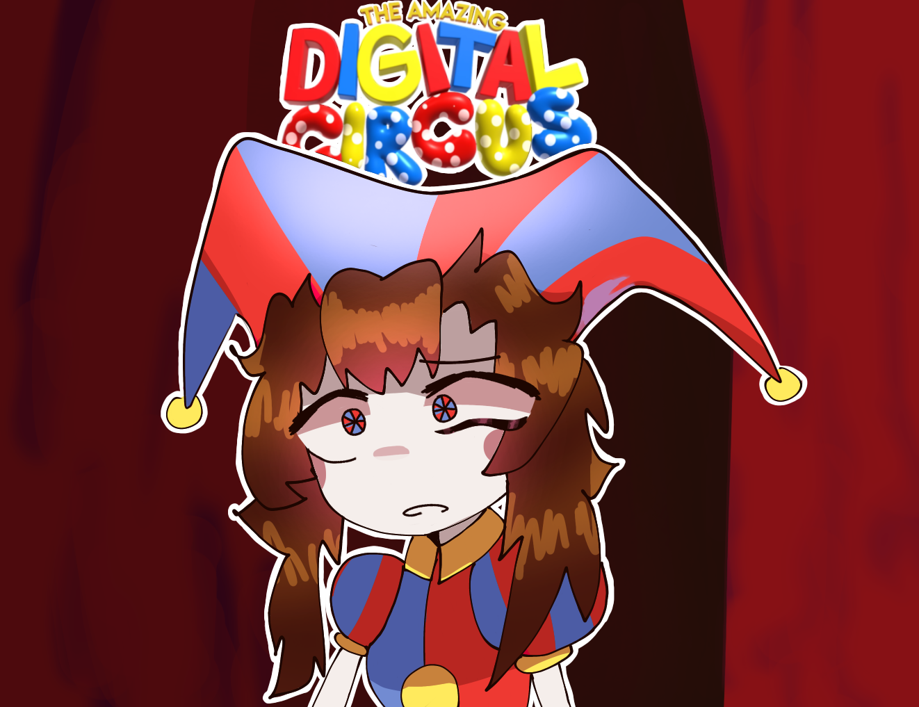 Pomni from The Amazing Digital Circus - ibisPaint