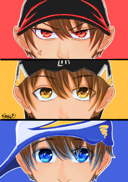 BoBoiBoy Trio Original Phase 2 - ibisPaint