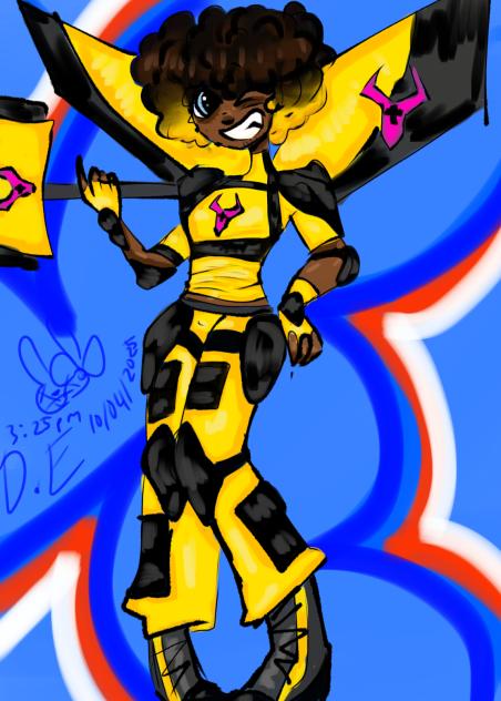Human bumblebee - ibisPaint