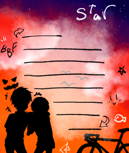 BBF~star letter~ - ibisPaint