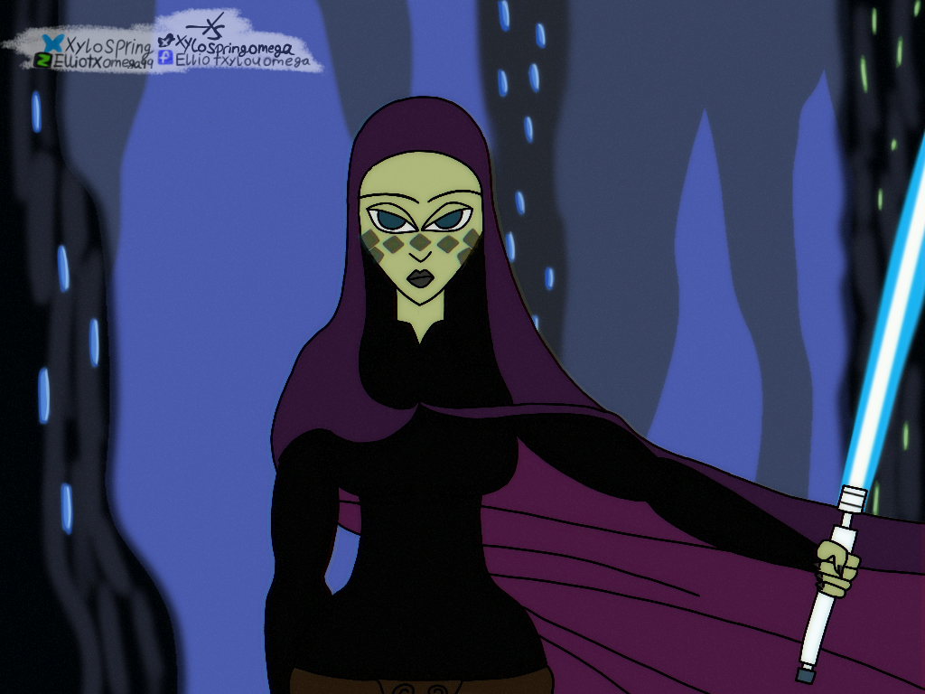 Barriss Offee Clone Wars Practice - ibisPaint