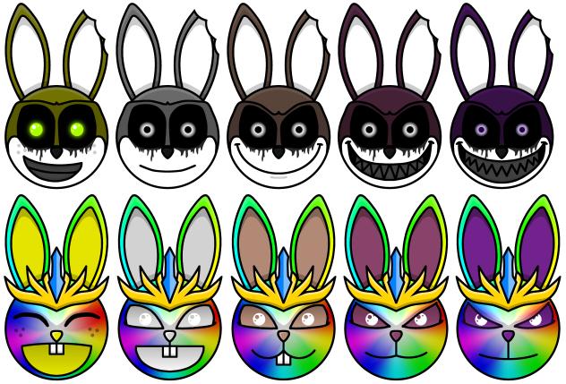 New Custom Terraria Difficulty Faces #8 - ibisPaint