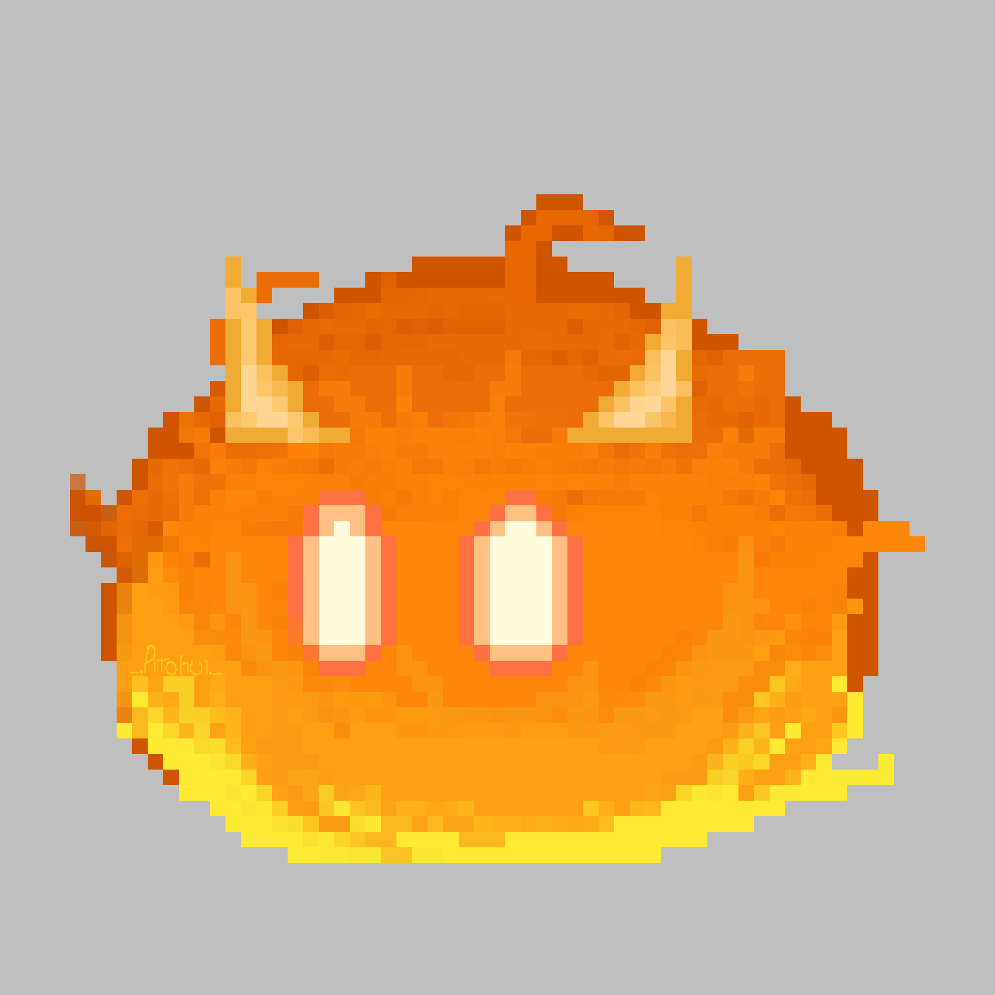 Slime Pyro - ibisPaint