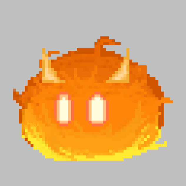 Slime Pyro - ibisPaint