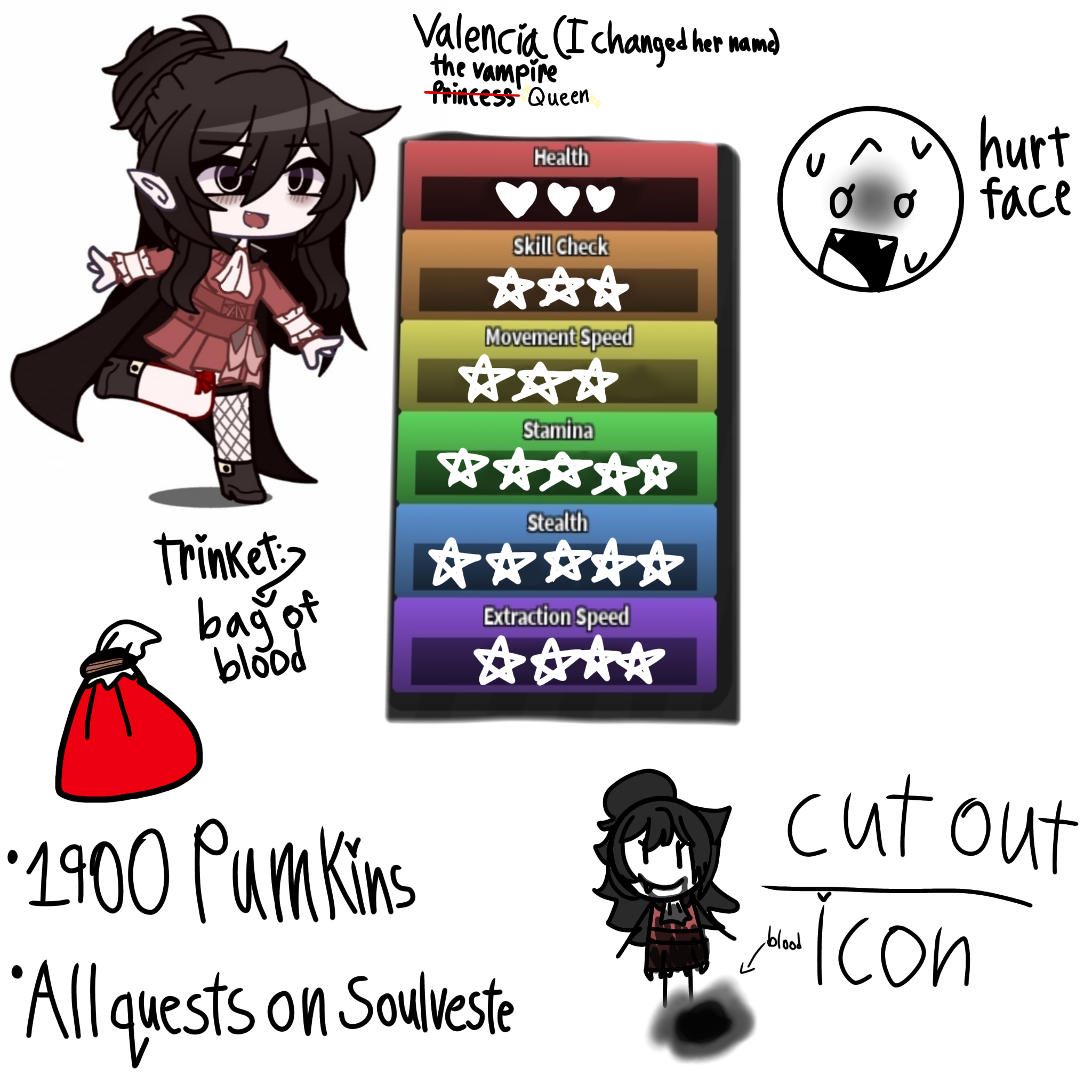 Valencia The vampire pr- Queen! - ibisPaint