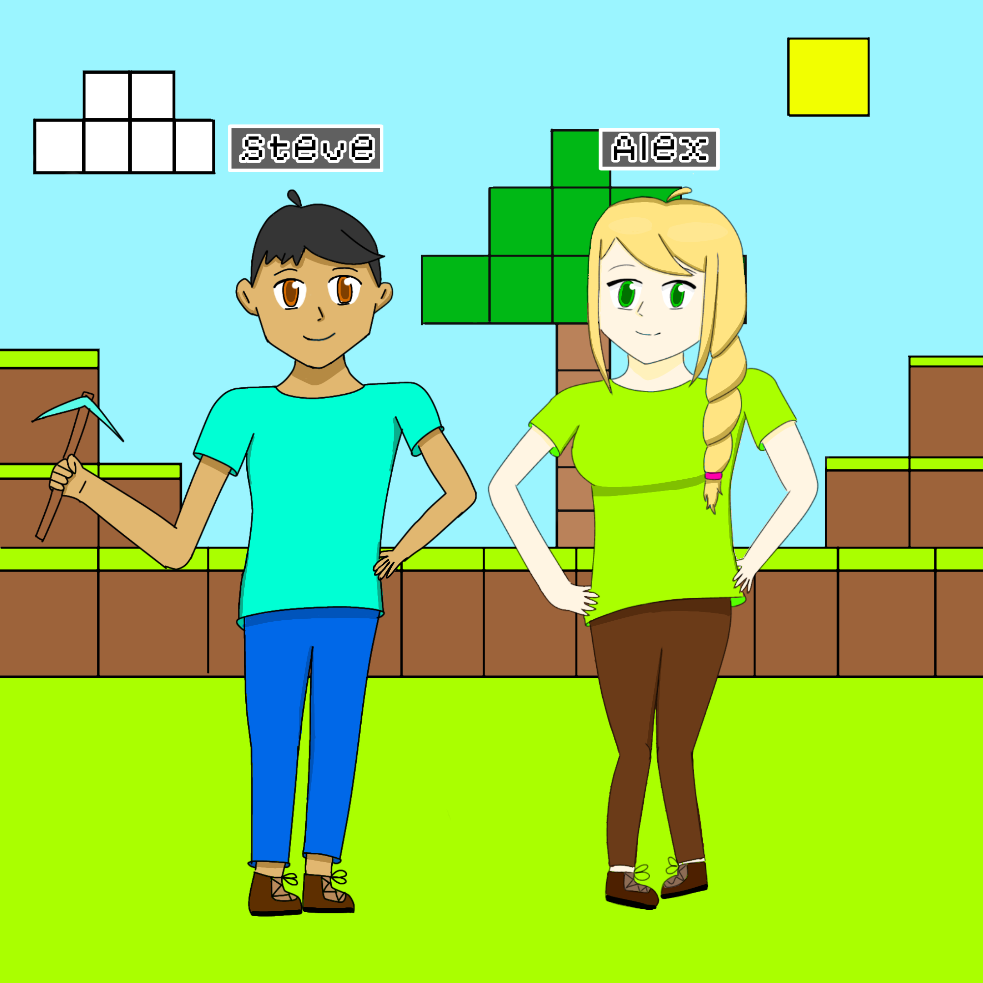 minecraft - ibisPaint