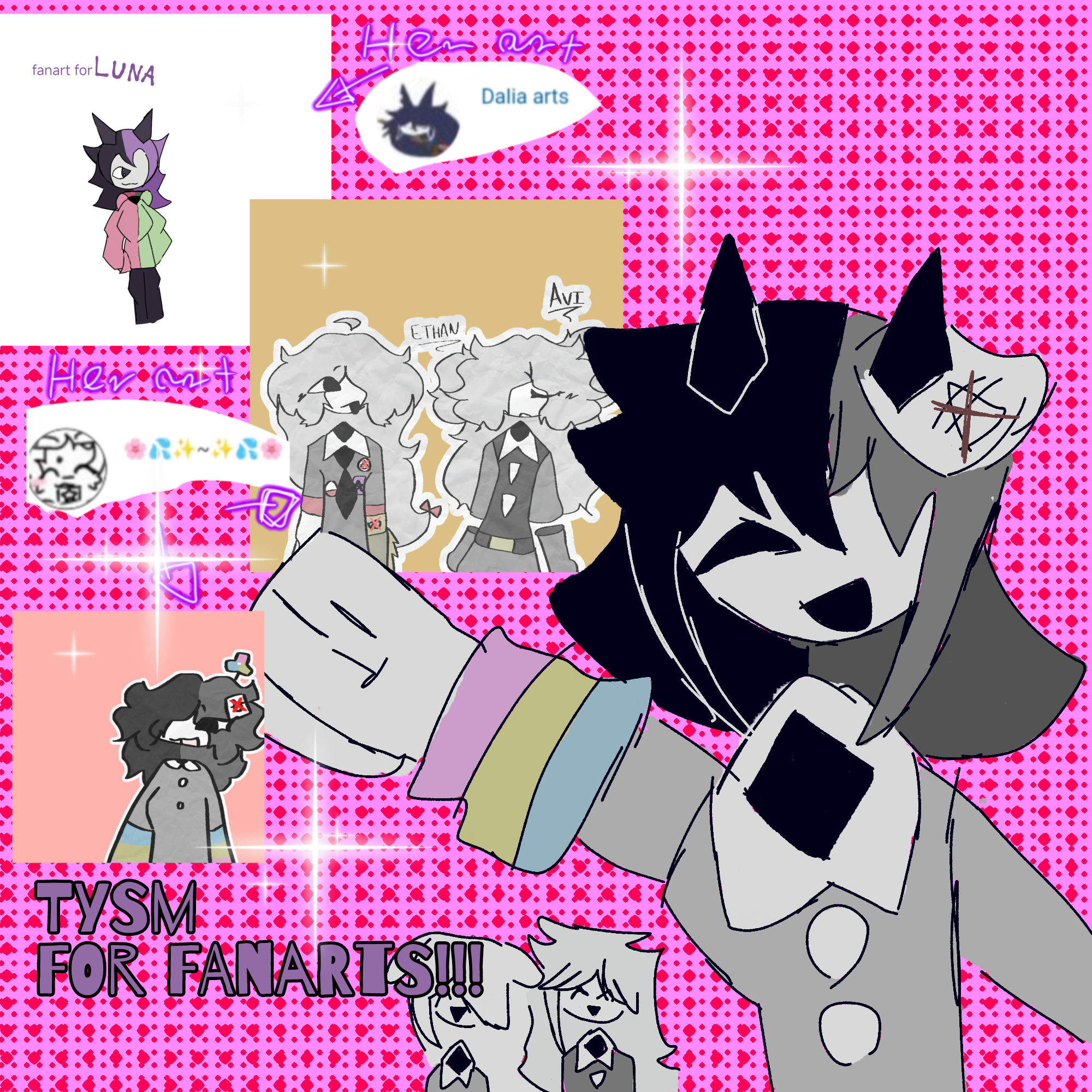 TYSM FOR FANARTS ^^ - ibisPaint