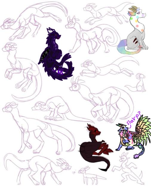 Dragon collab slurp! - ibisPaint