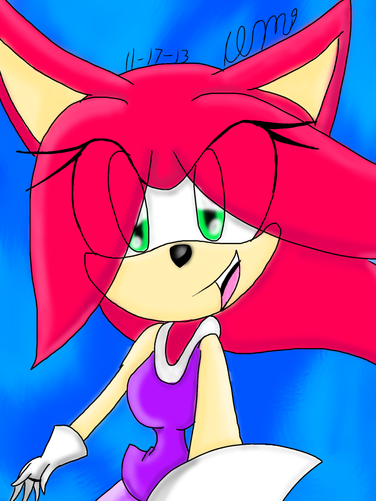 Speed-paint Akai Dalia - ibisPaint