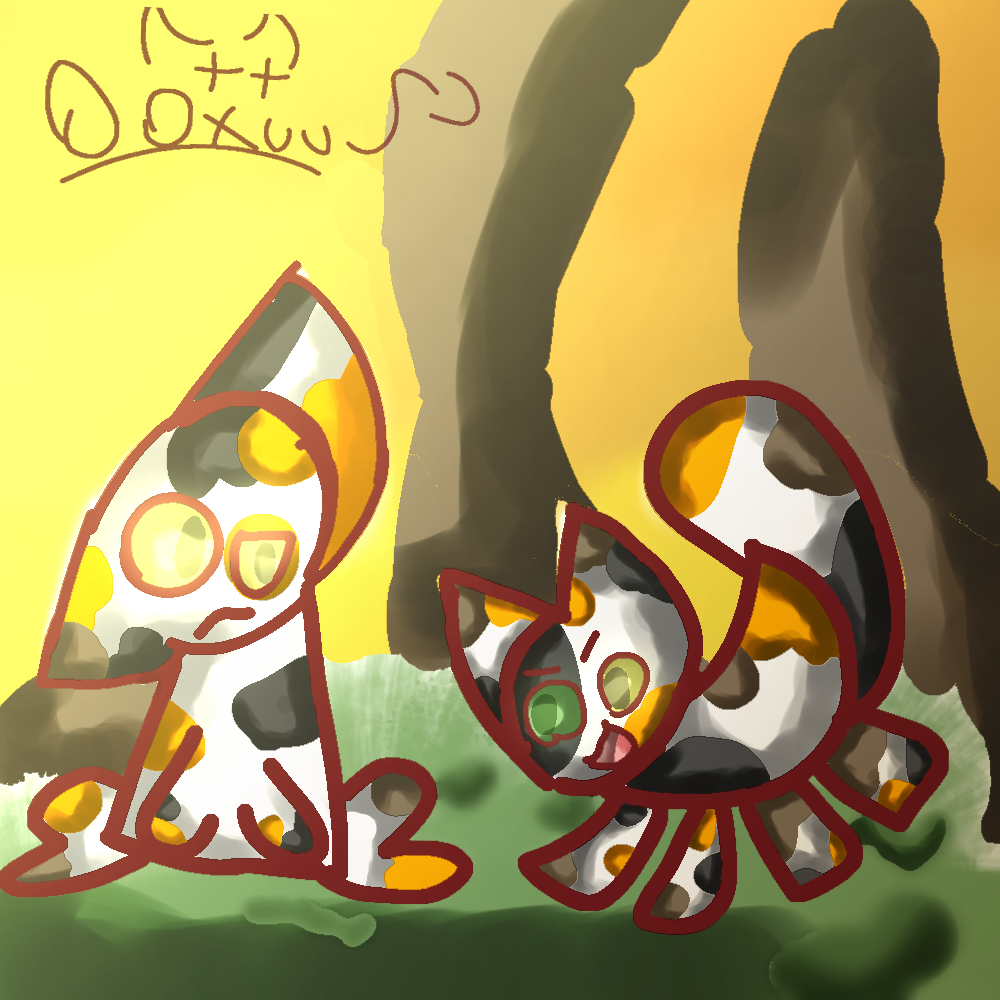 Calico brothers! - ibisPaint