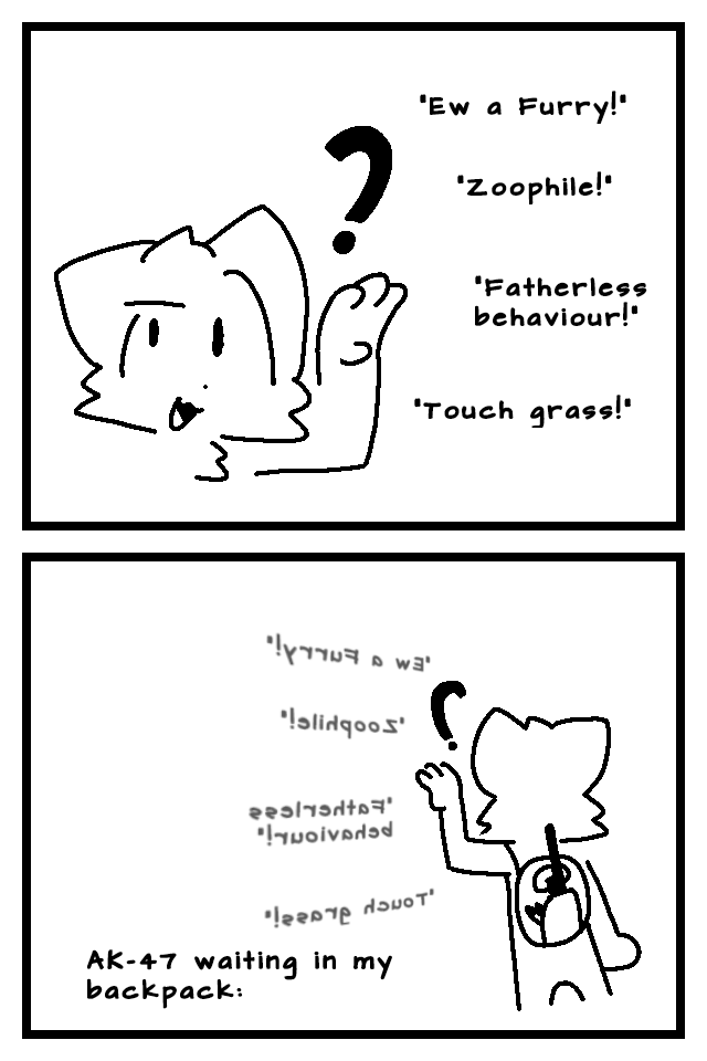 Ew a Furry! - ibisPaint