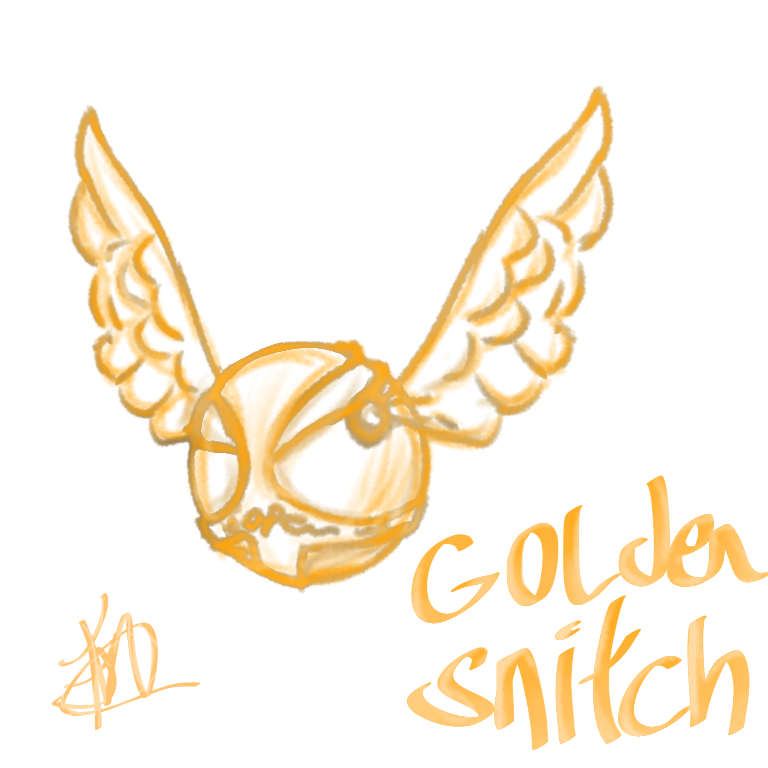 golden snitch - ibisPaint