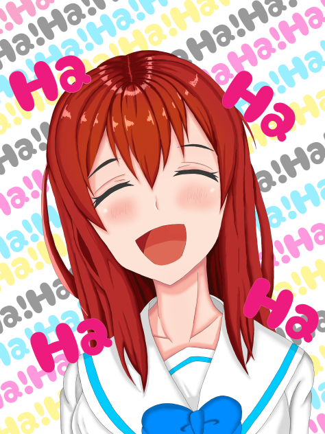 Don't laughing at me - ibisPaint