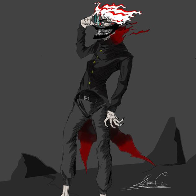 Okarun turbo granny form - ibisPaint