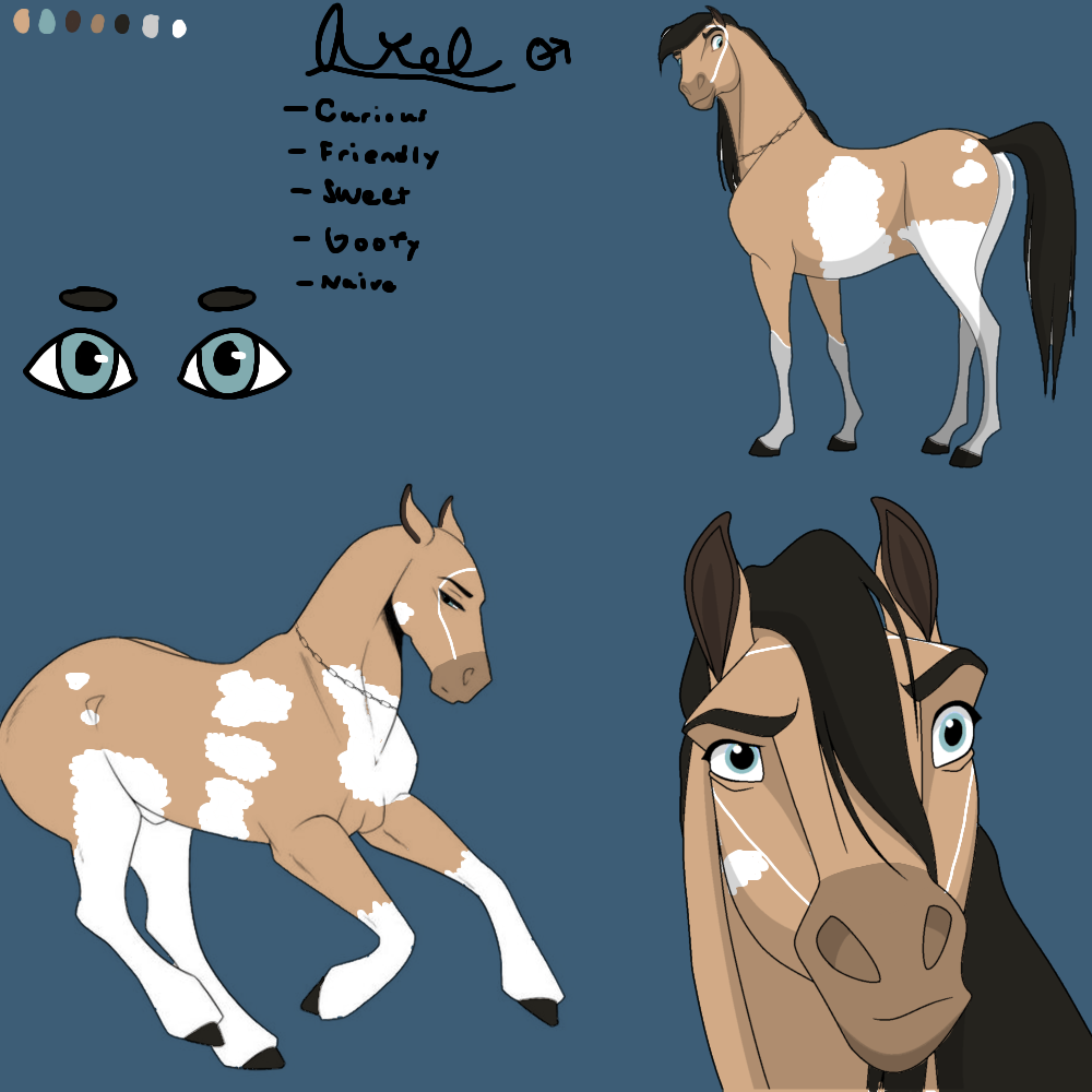 Axel - Reference Sheet - ibisPaint