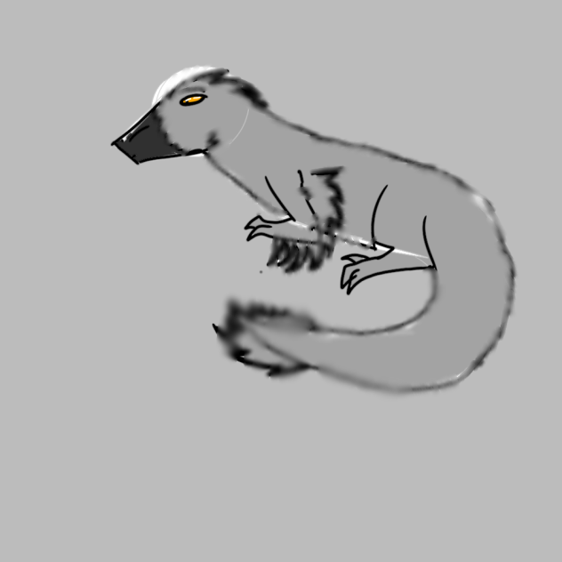 Grey the raptor - ibisPaint