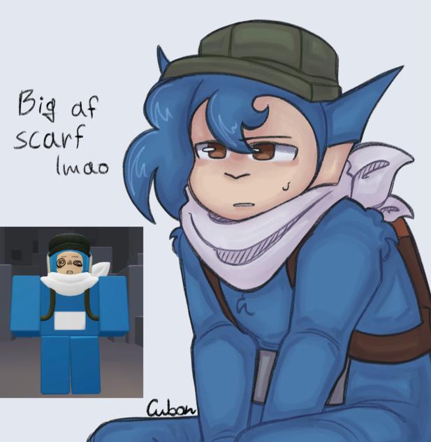 Ron with a big scarf (365) - ibisPaint