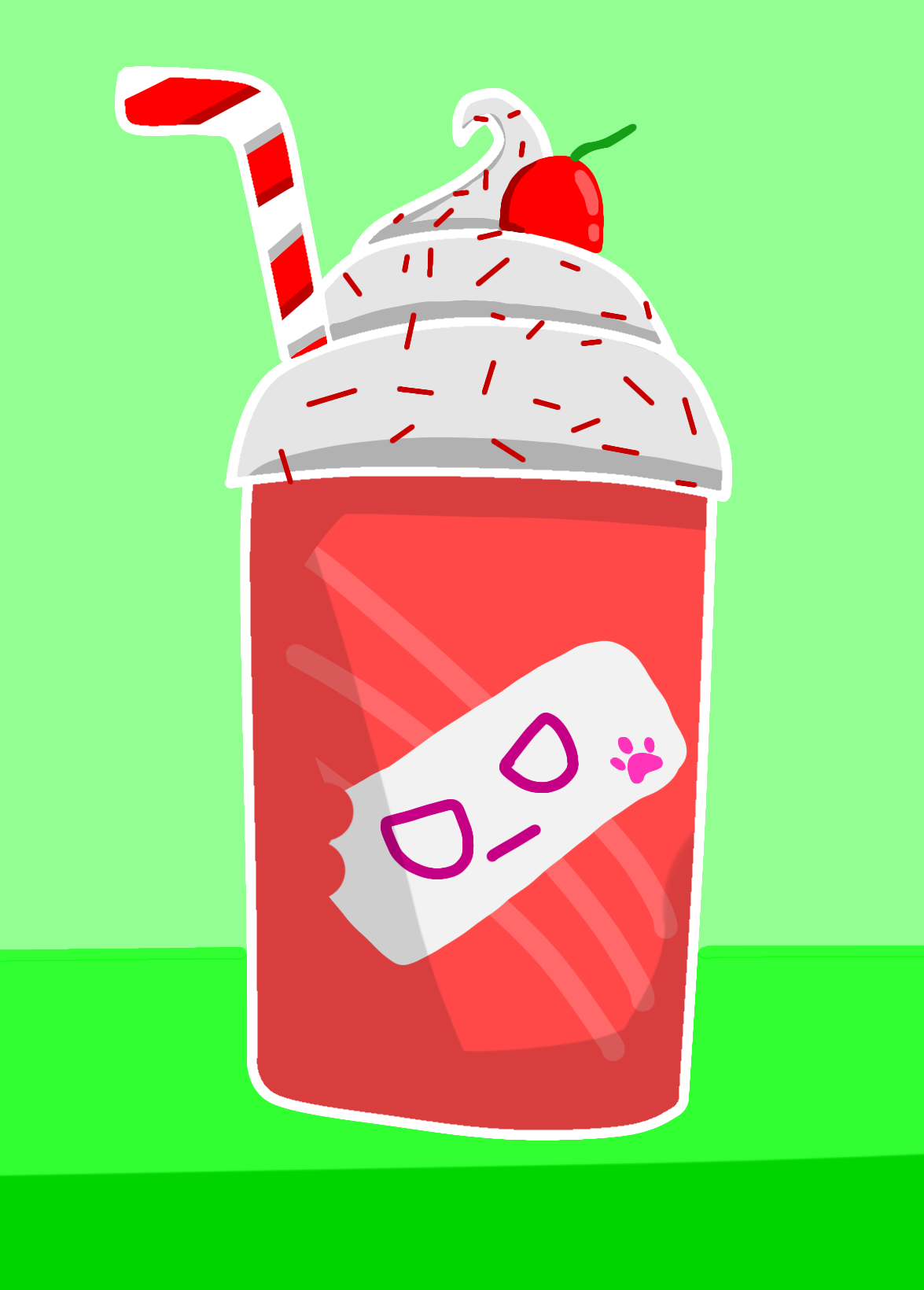 milk shake - ibisPaint