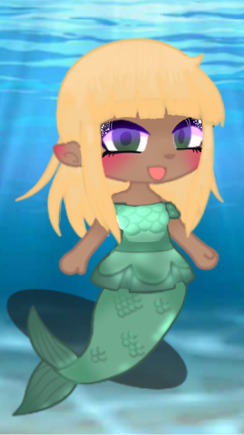 Gacha Club Mermaid - ibisPaint