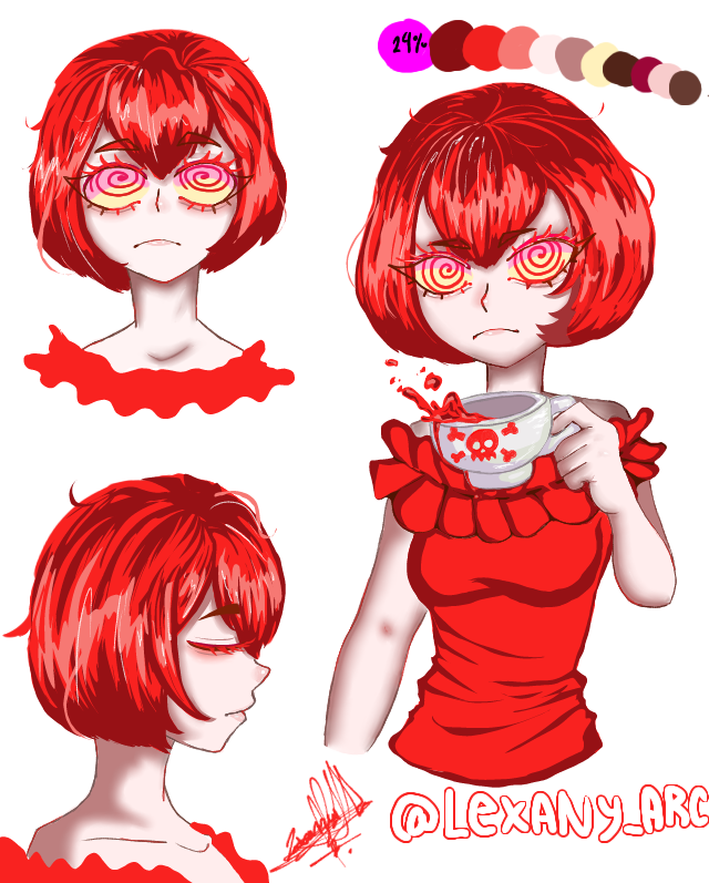 shiny Red - ibisPaint