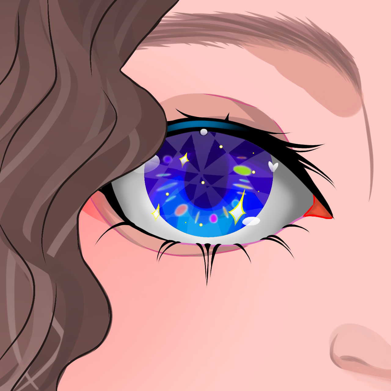 charming eyes~♡ - ibisPaint