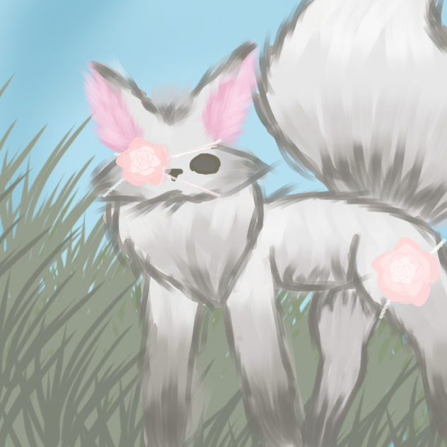 snow fox - ibisPaint