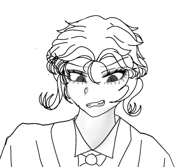 girl (uncoloured yet) - ibisPaint