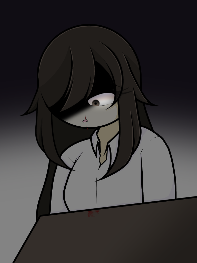 ⚠️Warning a little blood ⚠️ Nosebleed - ibisPaint