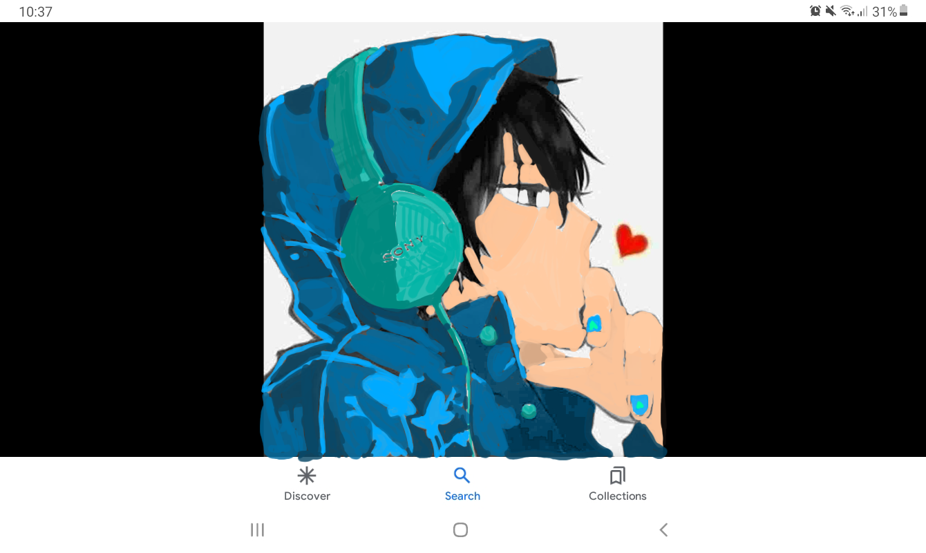 Gamer guy falling in love - ibisPaint