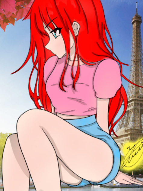 a love affair (coloring 😁 ) - ibisPaint