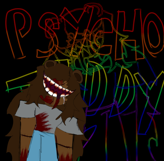 PSYCHO TEDDY - ibisPaint