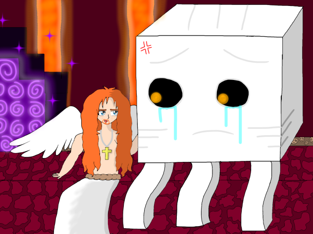 Frederick calms the Ghast - ibisPaint