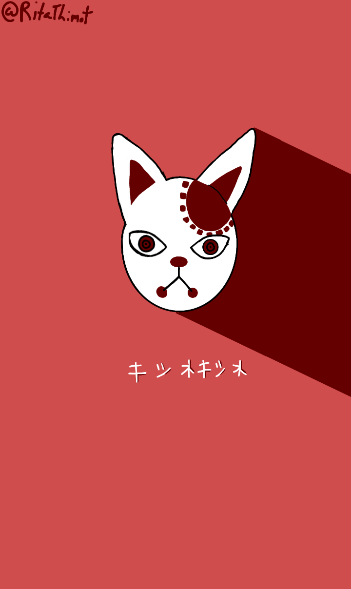 Tanjiro's Warding Mask - ibisPaint