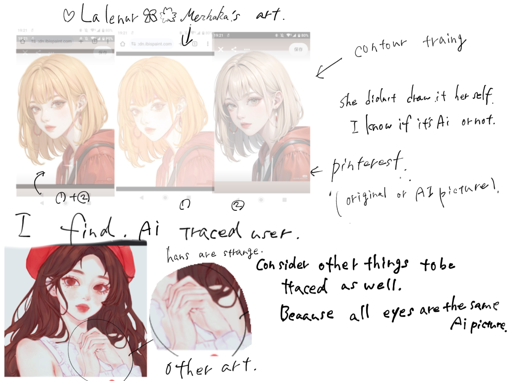 I understand using Ai - ibisPaint