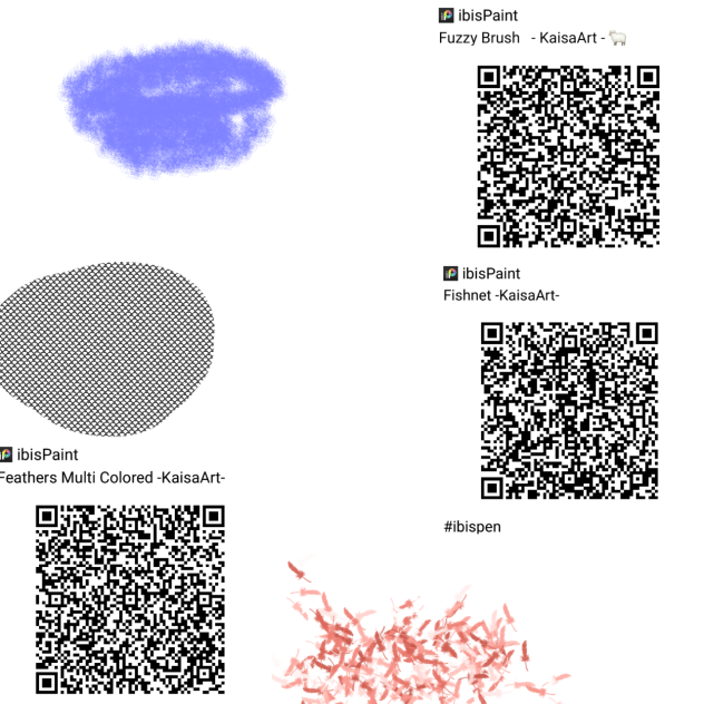 Different Texture Brushes - ibisPaint